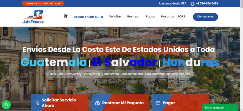🚀 Envíos rápidos y seguros en Centroamérica 🌎 – Julio Express